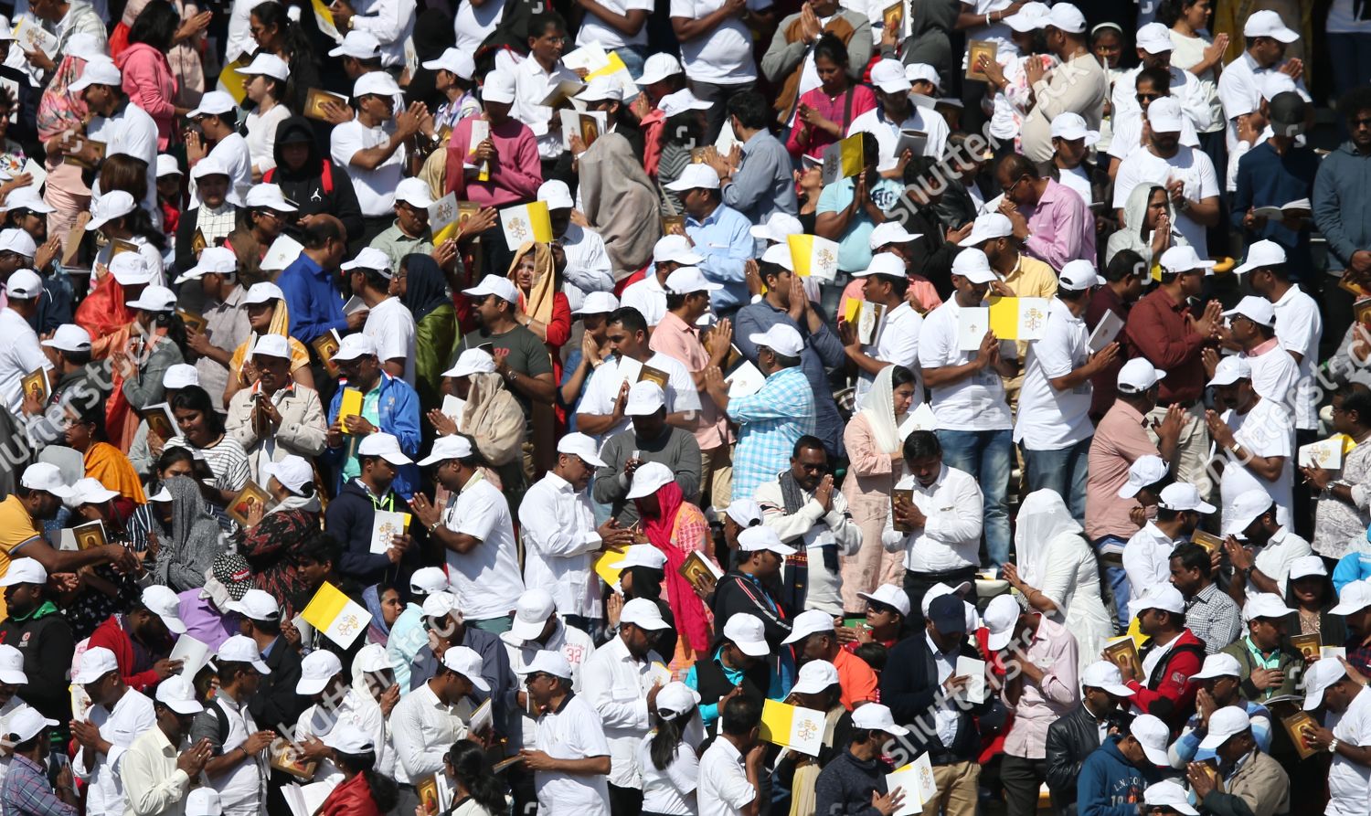 Thousands People Salute Each Other While Editorial Stock Photo - Stock ...
