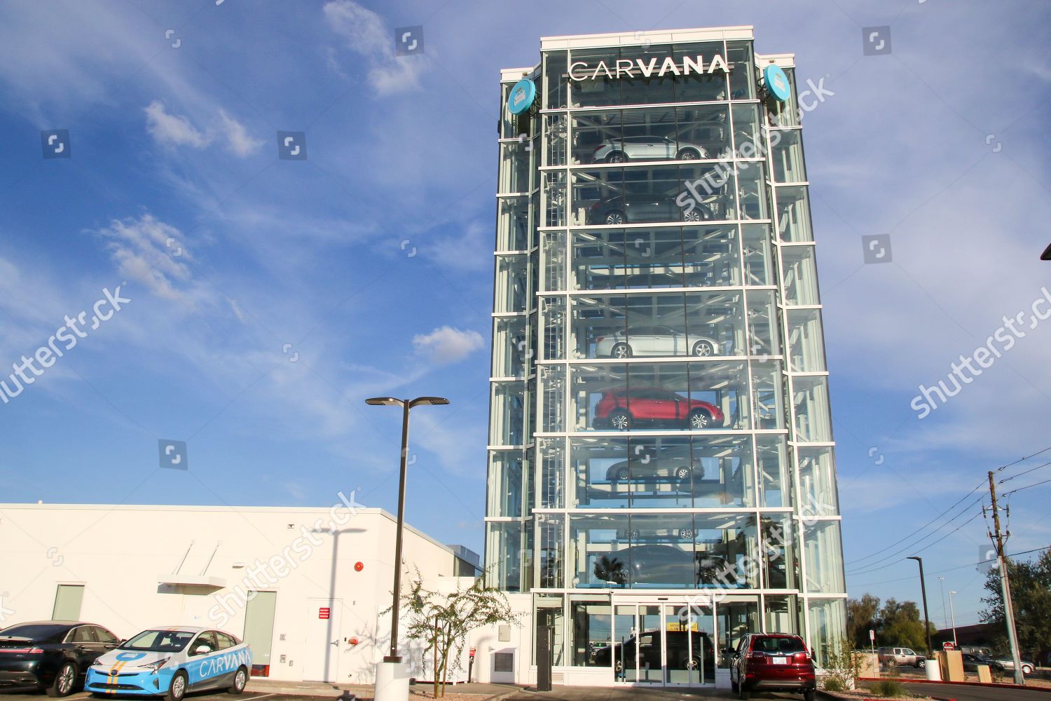 Largest Car Vending Machine World Carvana Editorial Stock Photo - Stock ...