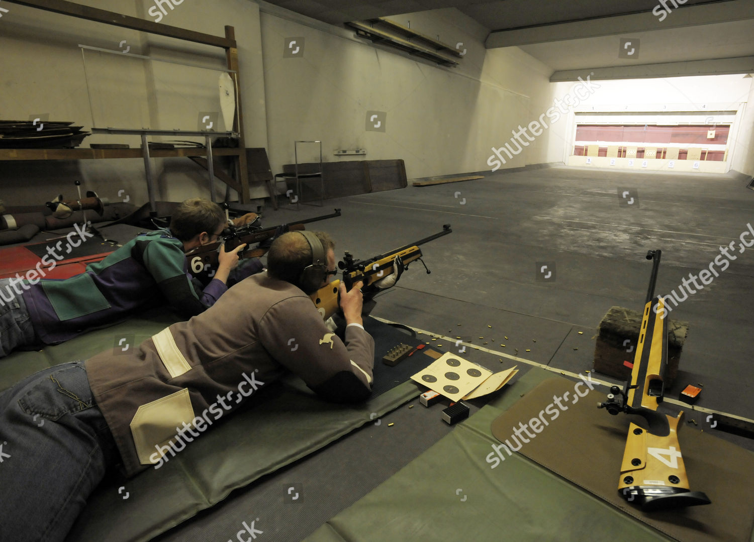 Small Bore Rifle Learning Shoot Real Editorial Stock Photo - Stock ...