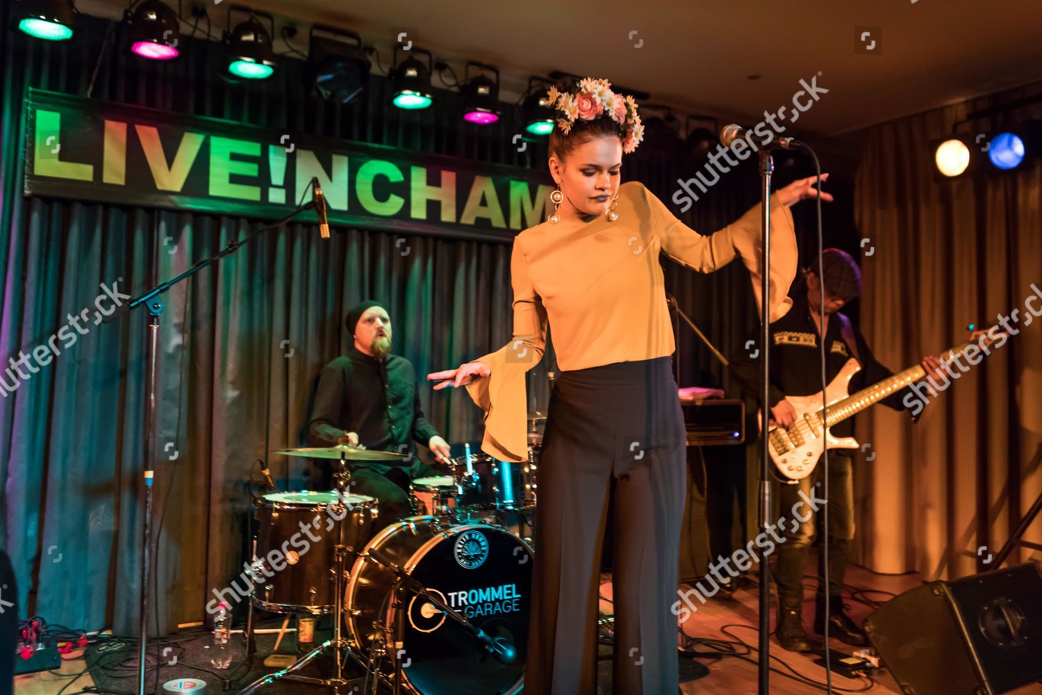 Finnish Soul Jazz Blues Singer Ina Editorial Stock Photo - Stock Image ...