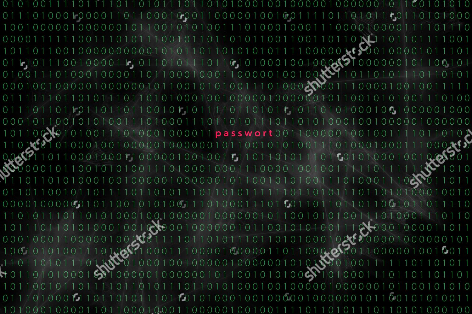 Computer Matrix Word Security Password Germany Editorial Stock Photo ...