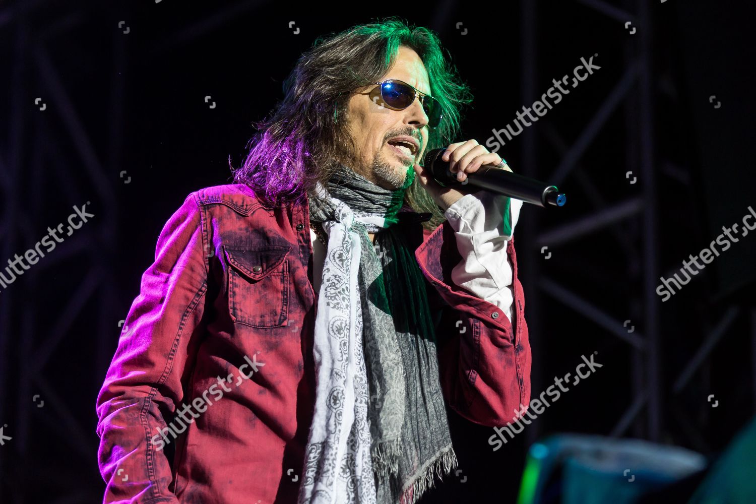 Britishamerican Rock Band Foreigner Singer Kelly Editorial Stock Photo ...