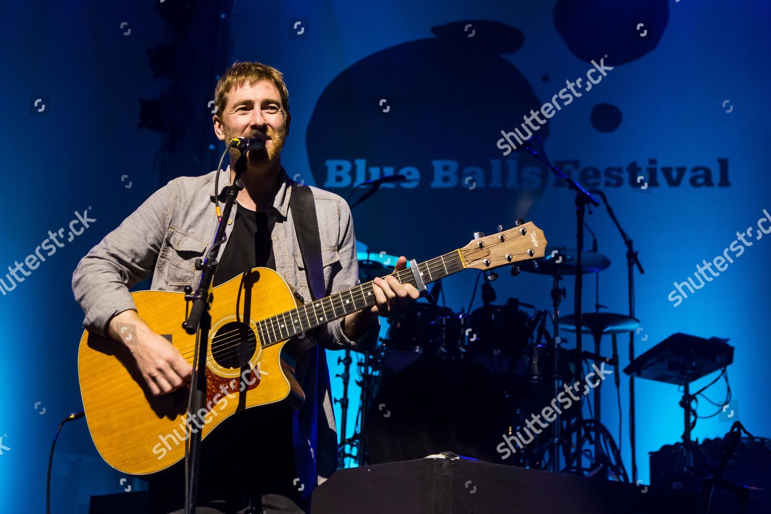 British Singer Songwriter Jamie Lawson Live Editorial Stock Photo ...