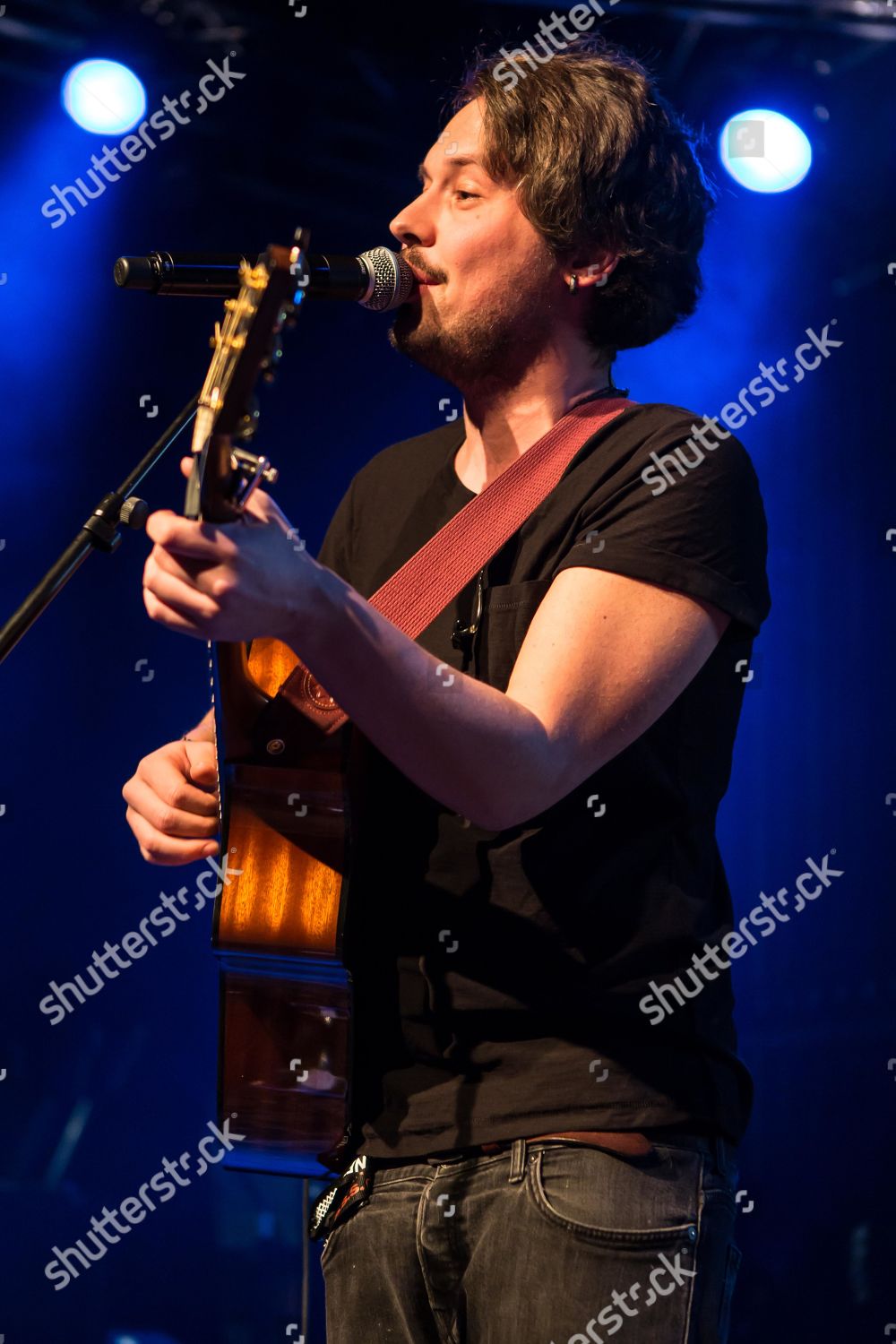 Young German Singer Songwriter Benne Live Editorial Stock Photo - Stock ...