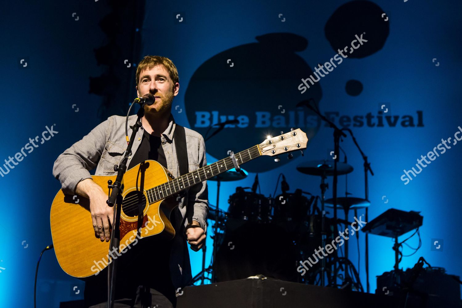 British Singer Songwriter Jamie Lawson Live Editorial Stock Photo ...