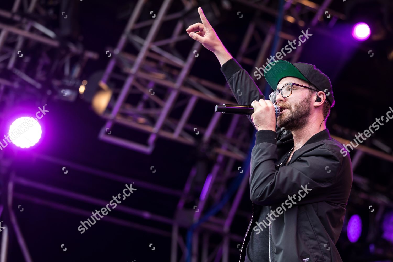 German Singer Songwriter Mark Forster Live Editorial Stock Photo ...