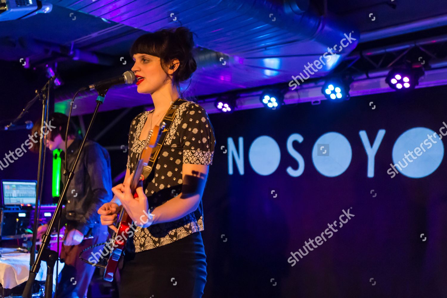 Dutchgerman Pop Duo Nosoyo Singer Donata Editorial Stock Photo - Stock ...