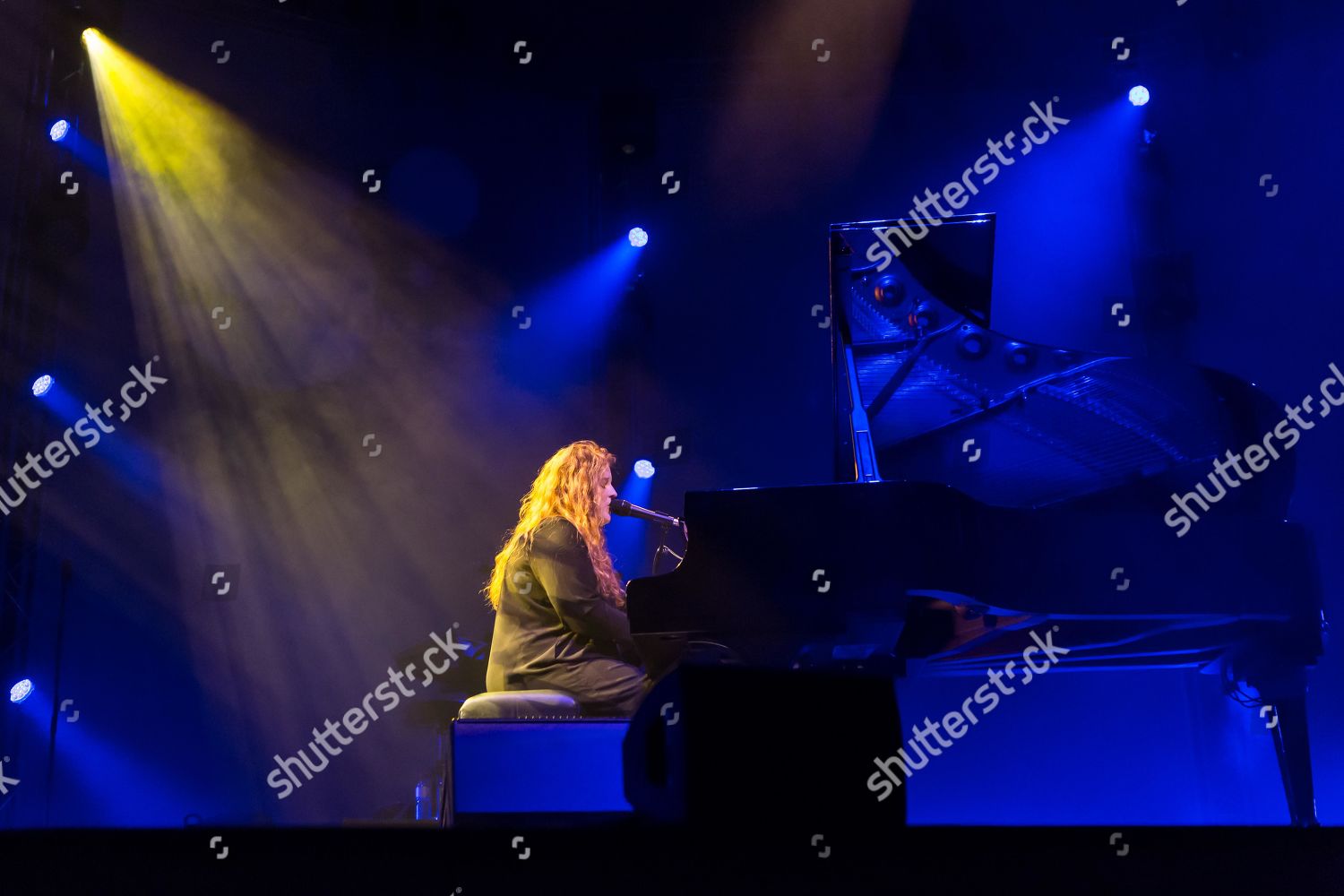 British Singer Songwriter Frances On Concert Editorial Stock Photo ...