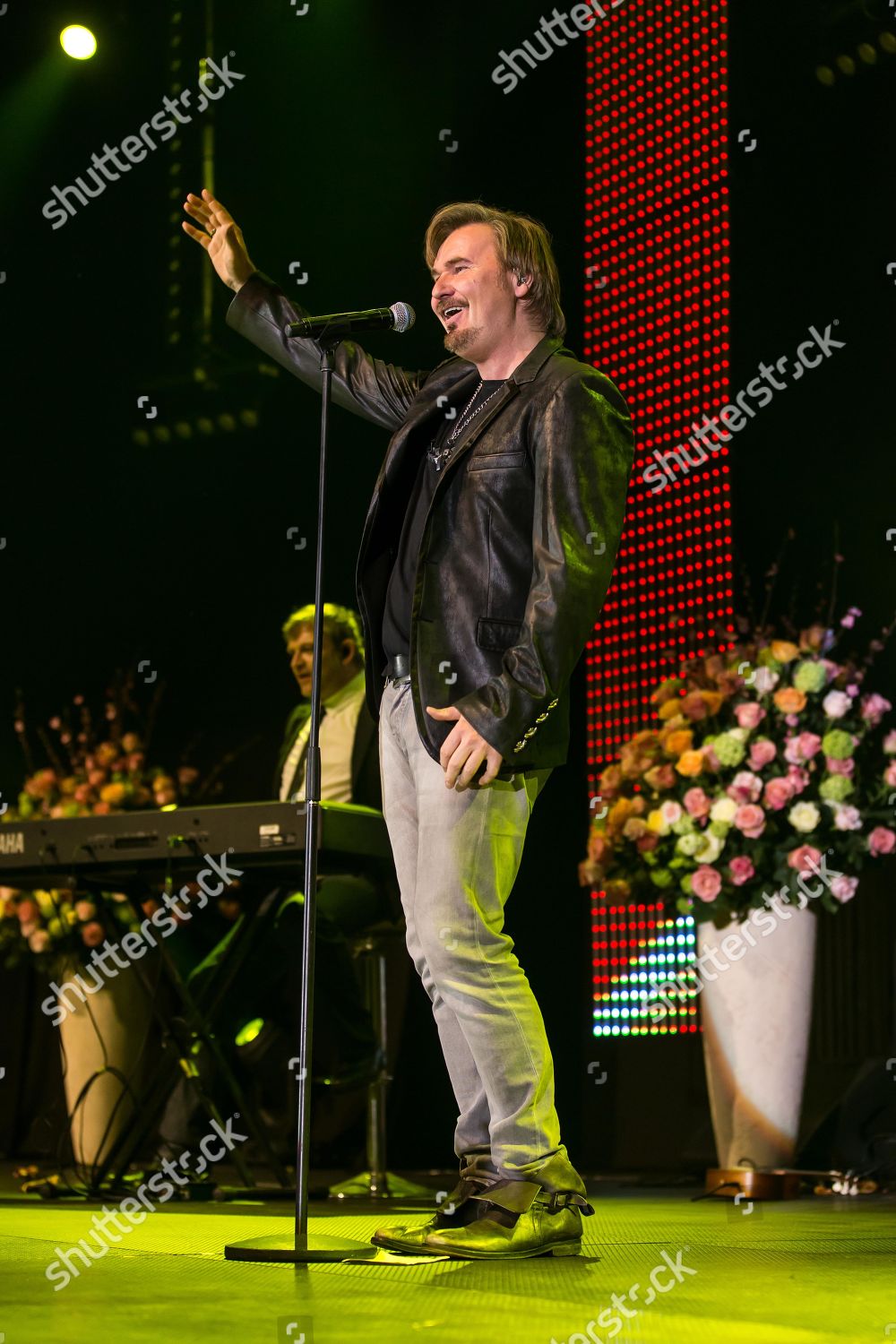 Austrian Pop Singer Nik P Live Editorial Stock Photo - Stock Image ...