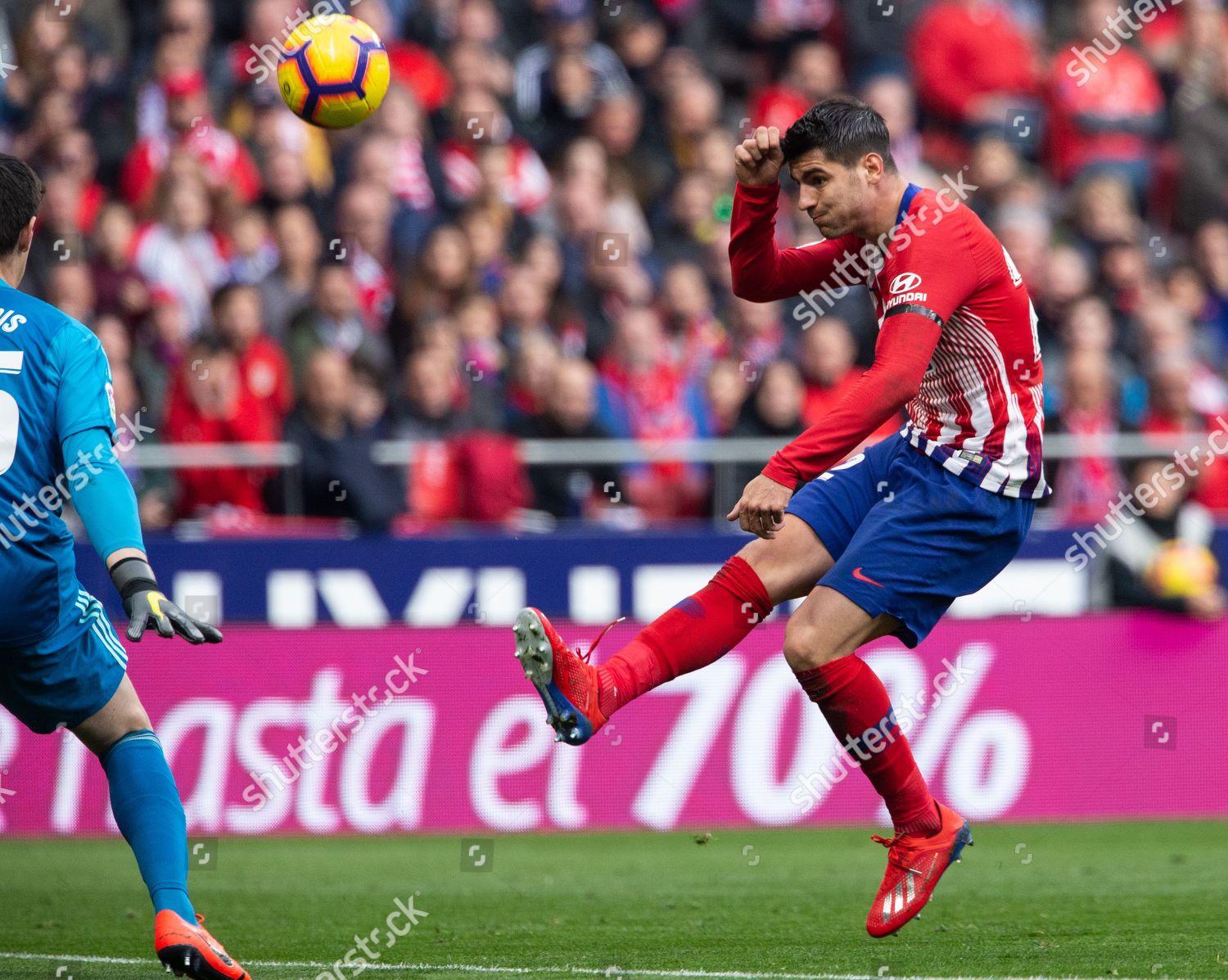 Alvaro Morata Atletico De Madrid During Editorial Stock Photo - Stock ...