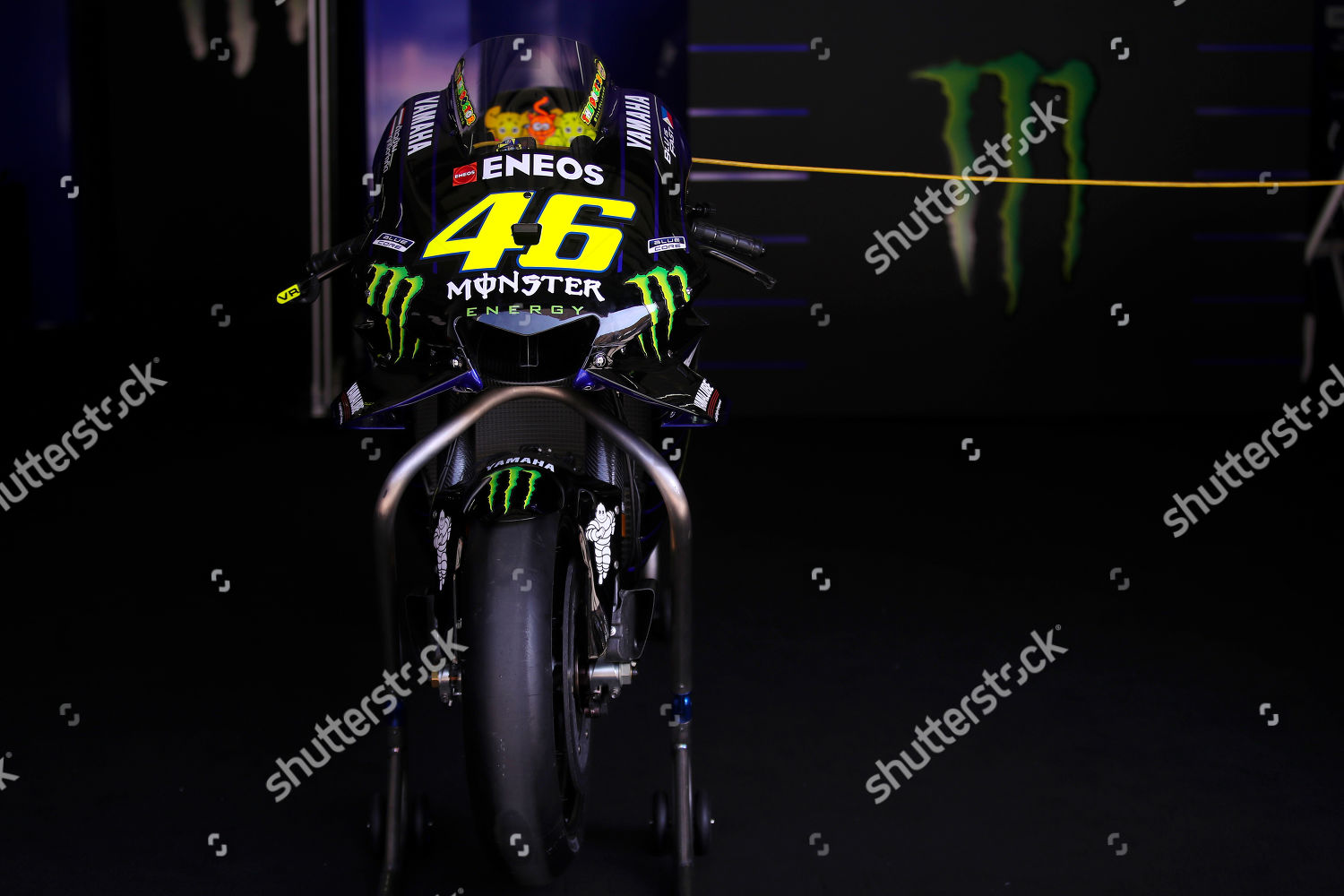 Motorcycle Italian Motogp Rider Valentino Rossi Editorial Stock Photo ...