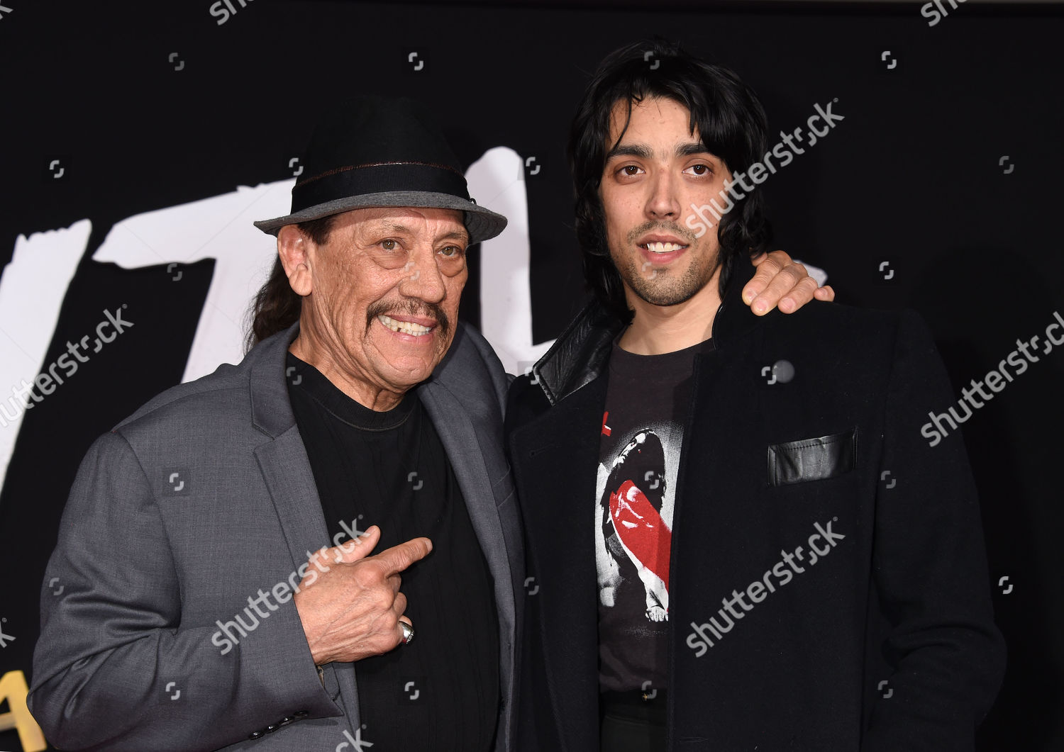 Danny Trejo Son Gilbert Trejo Editorial Stock Photo - Stock Image ...