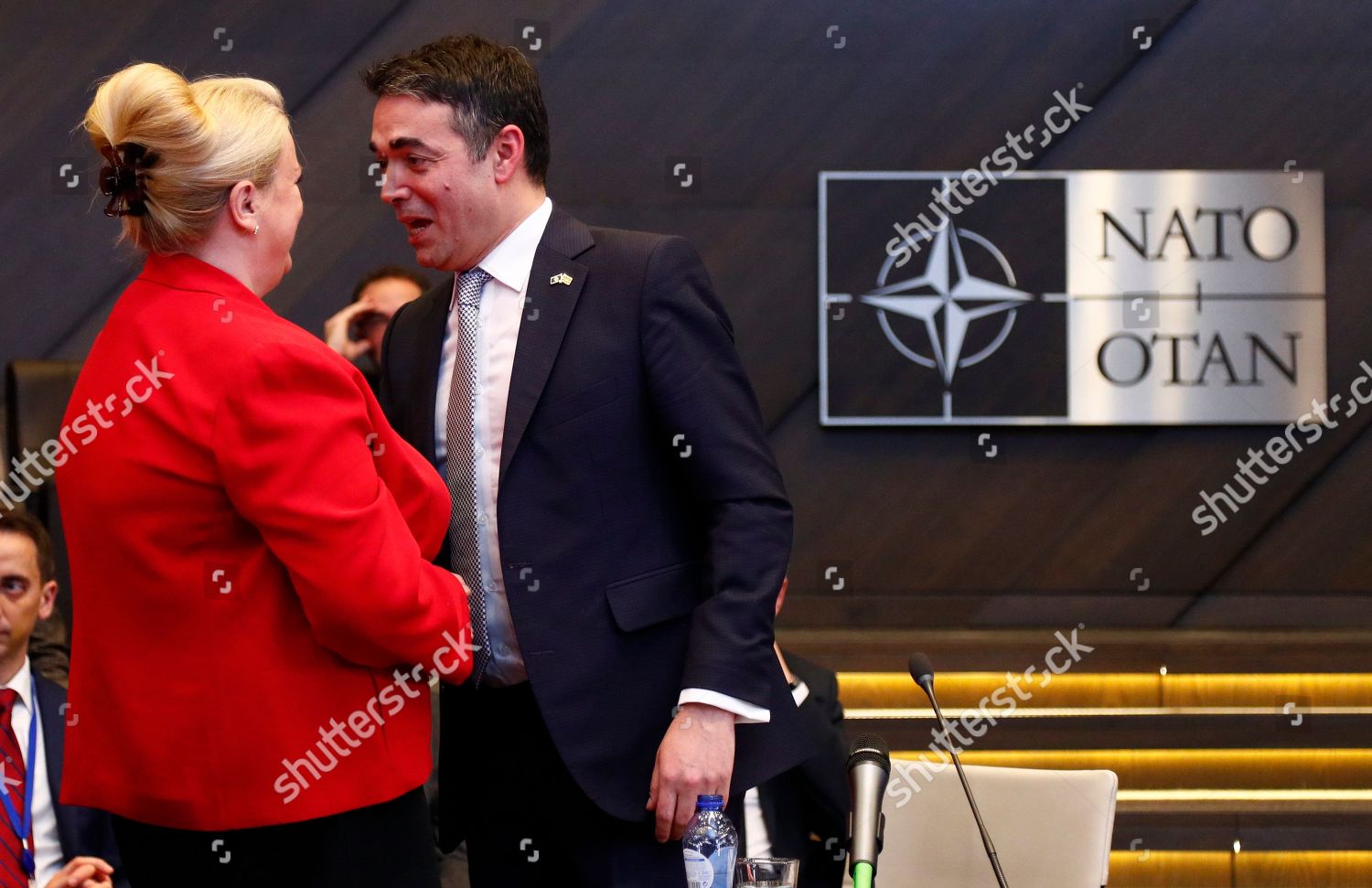 British Ambassador Nato Sarah Macintosh L Editorial Stock Photo - Stock ...