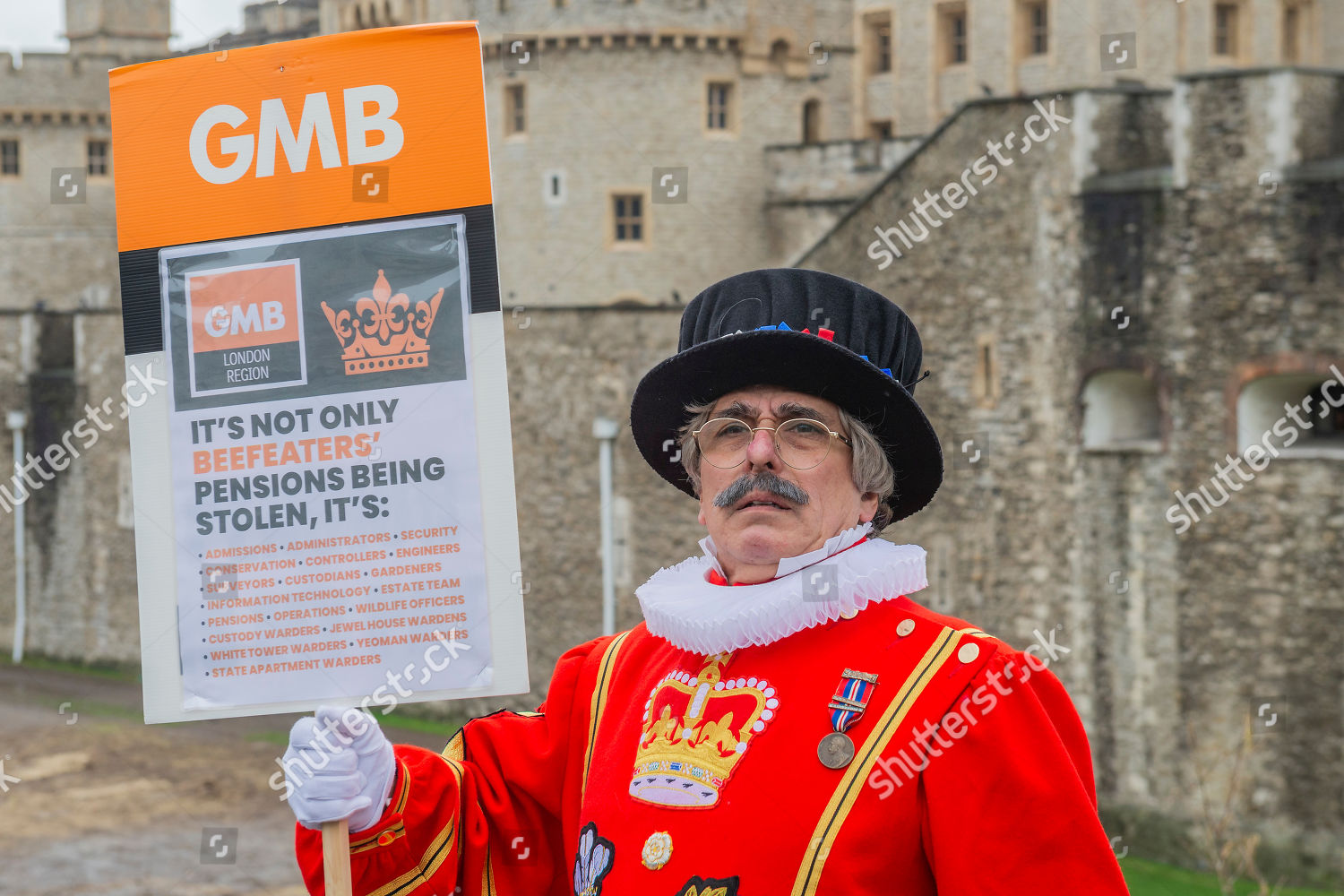 Gmb Union Hire Actor Who Dressed Editorial Stock Photo - Stock Image ...