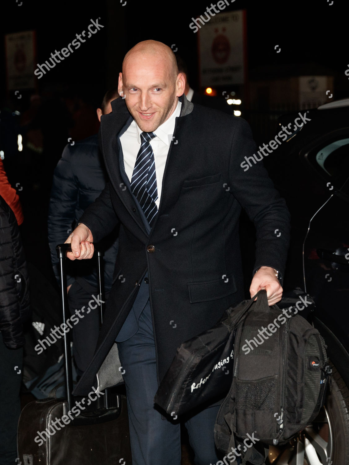 Referee Bobby Madden Arrives Pittodrie Stadium Editorial Stock Photo ...