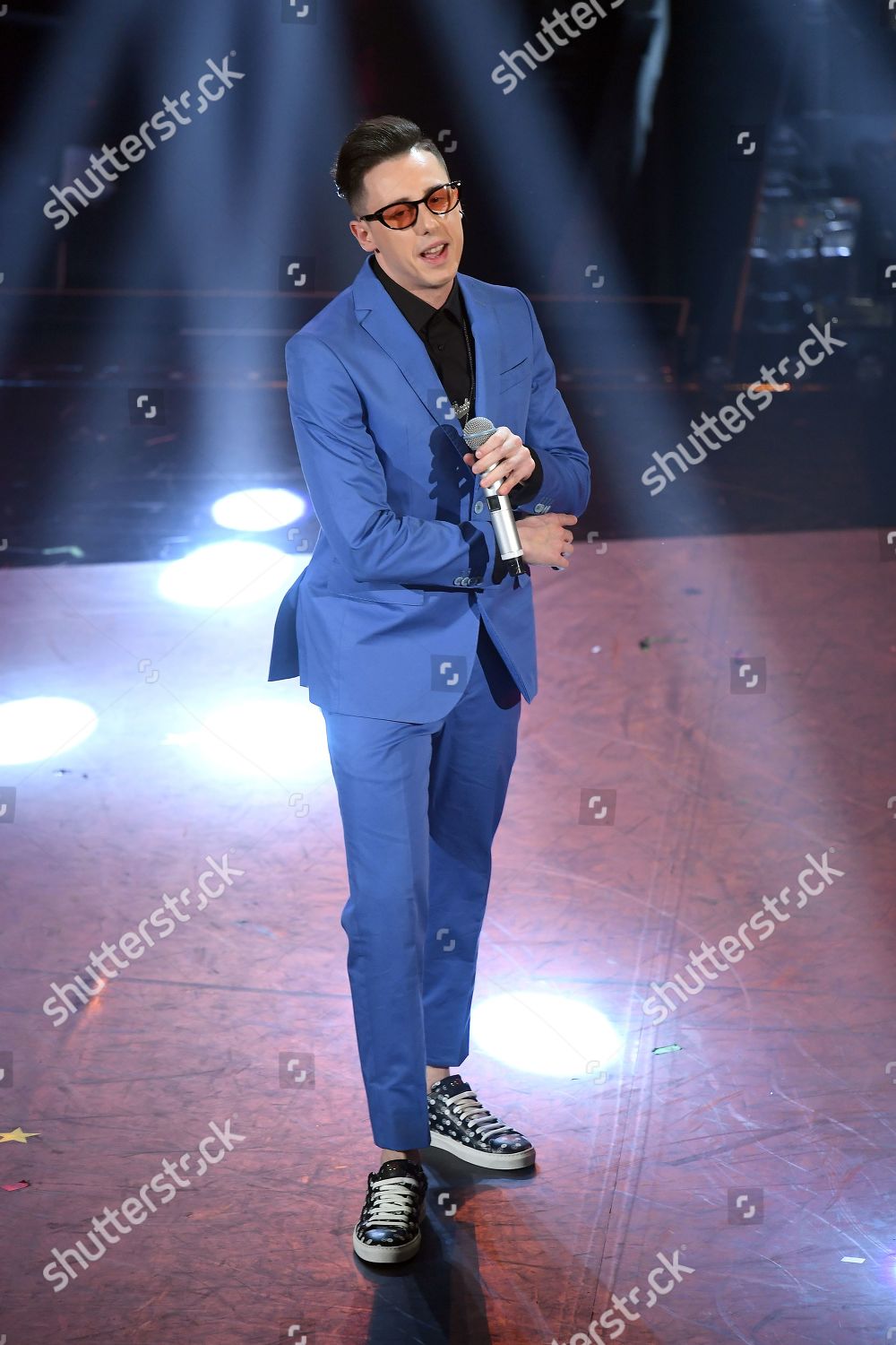 Singer Shade During Performance Editorial Stock Photo - Stock Image ...