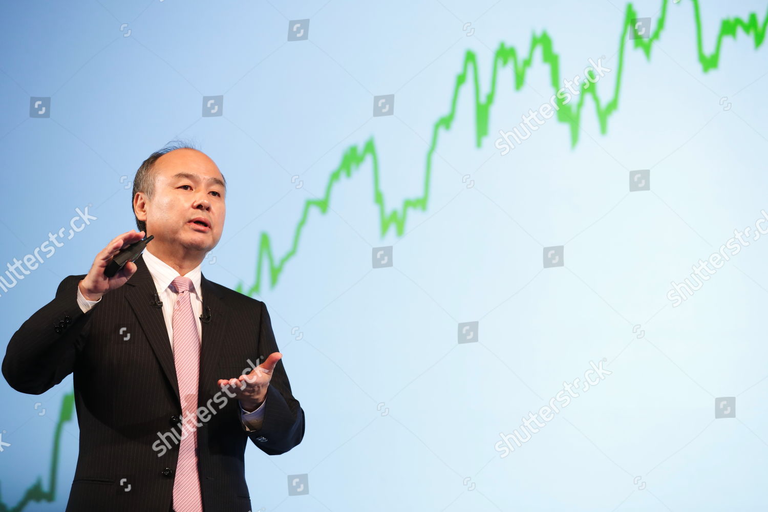 Softbank Group Founder Ceo Masayoshi Son Editorial Stock Photo - Stock ...