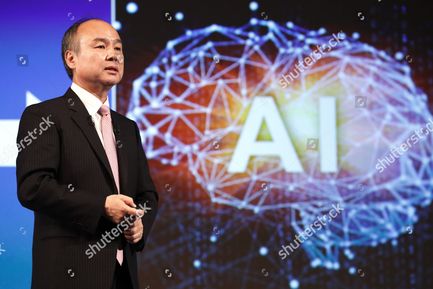 Softbank Group Founder Ceo Masayoshi Son Editorial Stock Photo - Stock ...