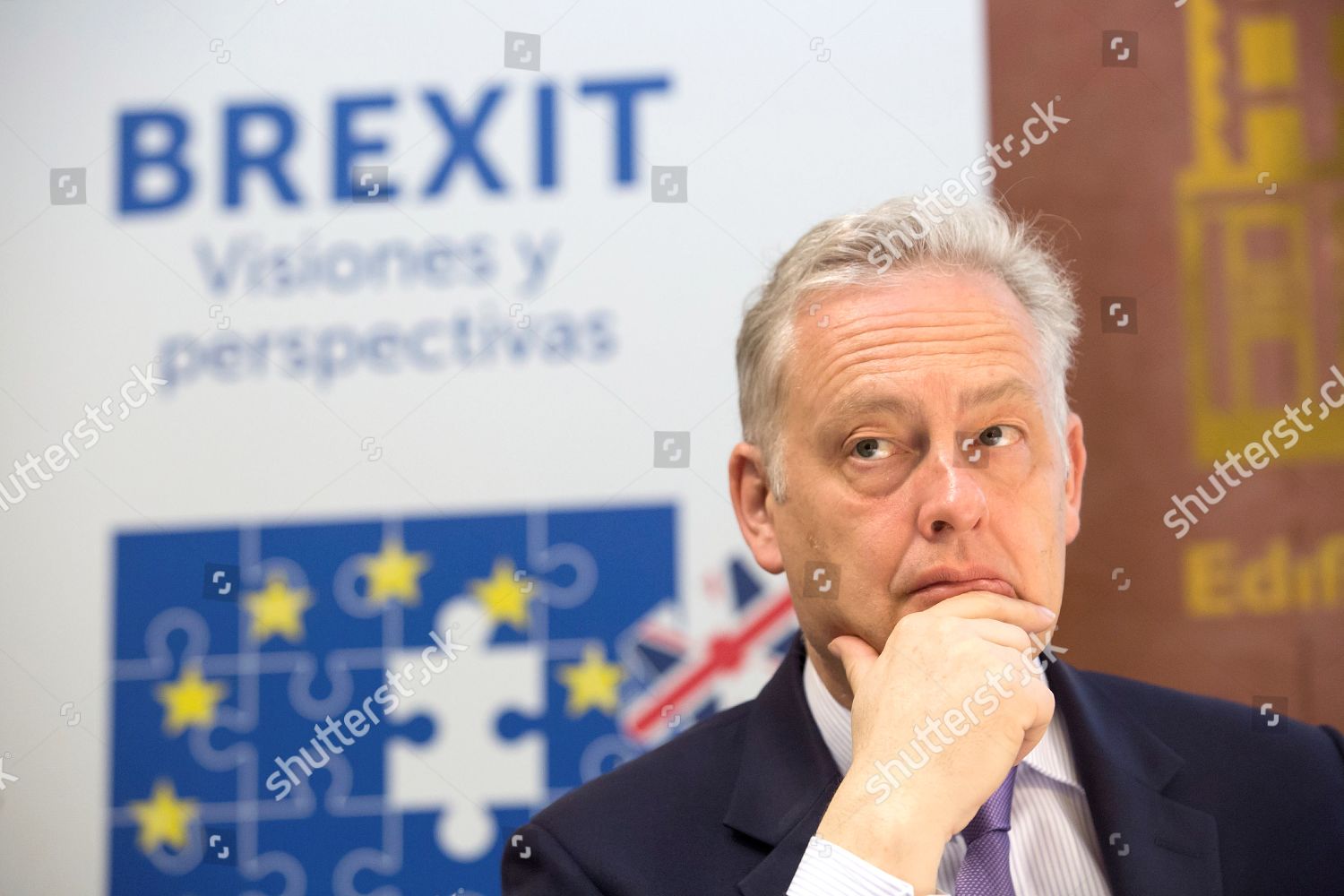United Kingdoms Ambassador Spain Simon Manley Editorial Stock Photo ...