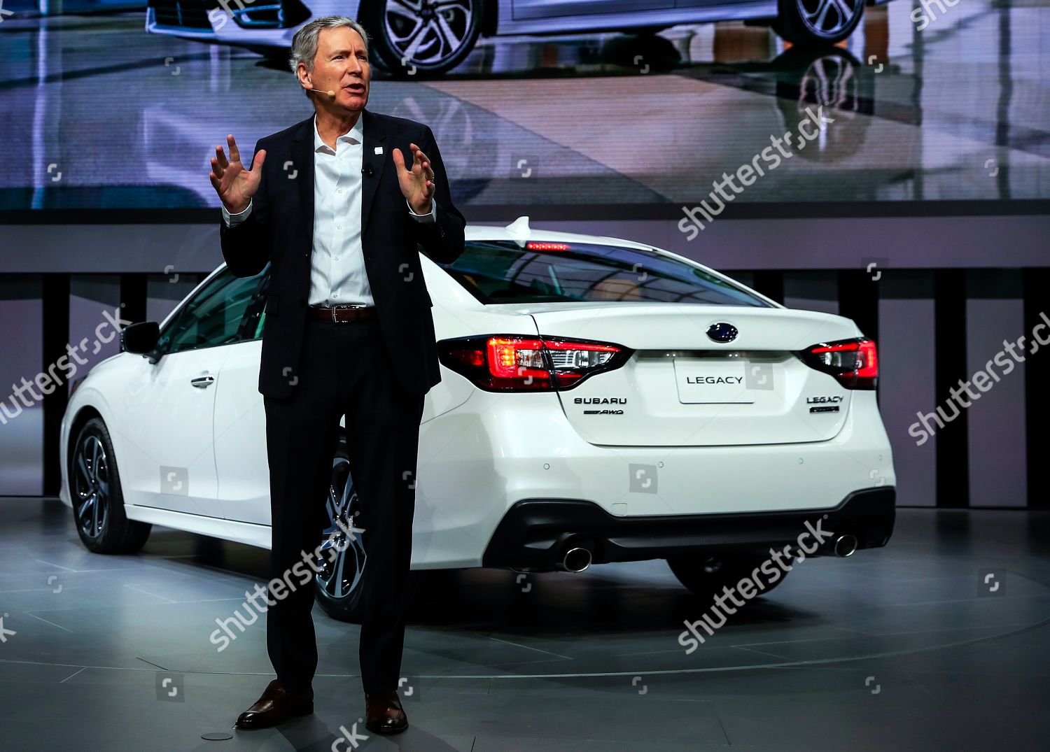 SUBARU AMERICA PRESIDENT CEO TOM DOLL Editorial Stock Photo - Stock ...
