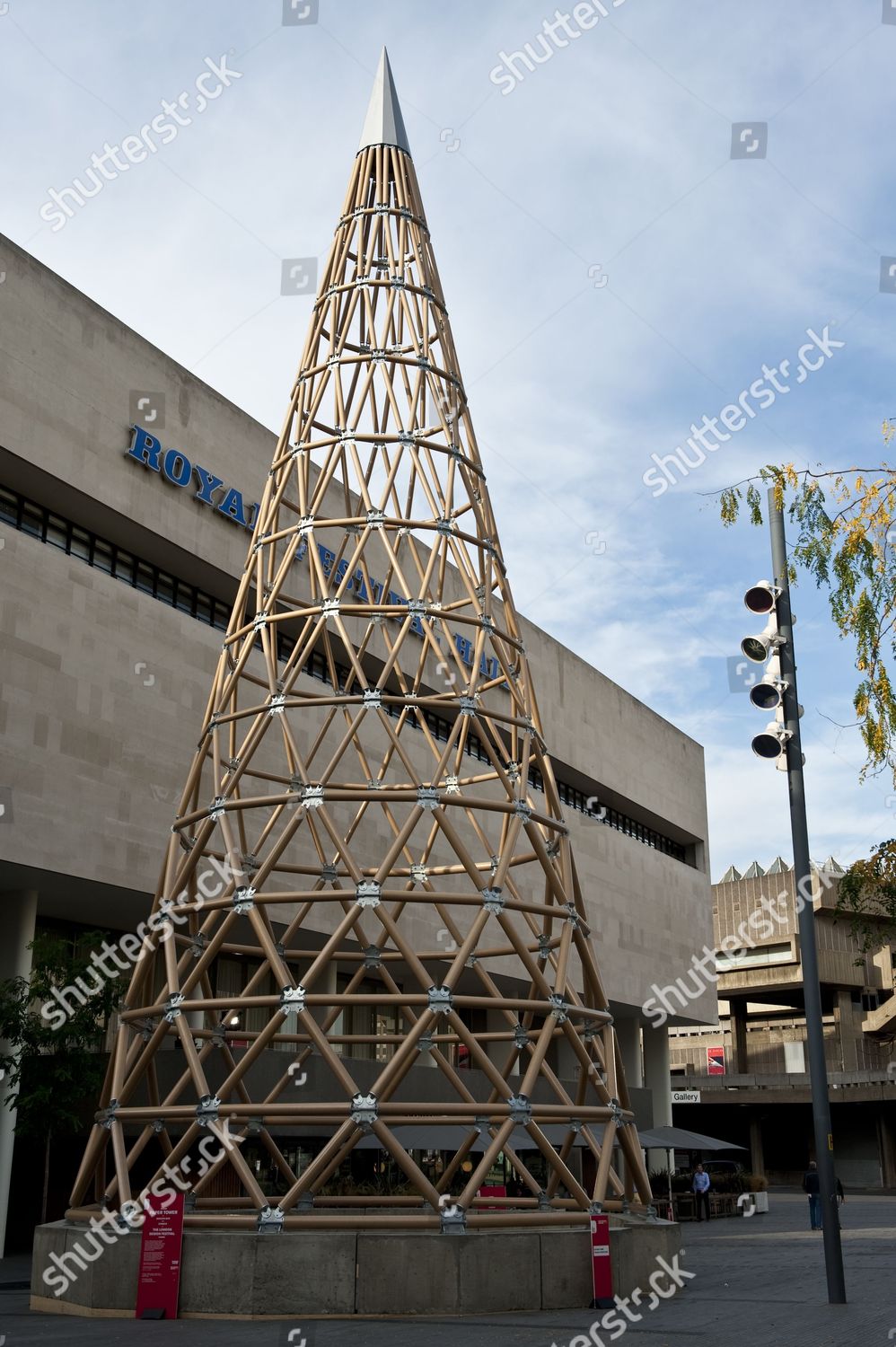 Paper Tower Designed By Architect Shigeru Editorial Stock Photo - Stock ...