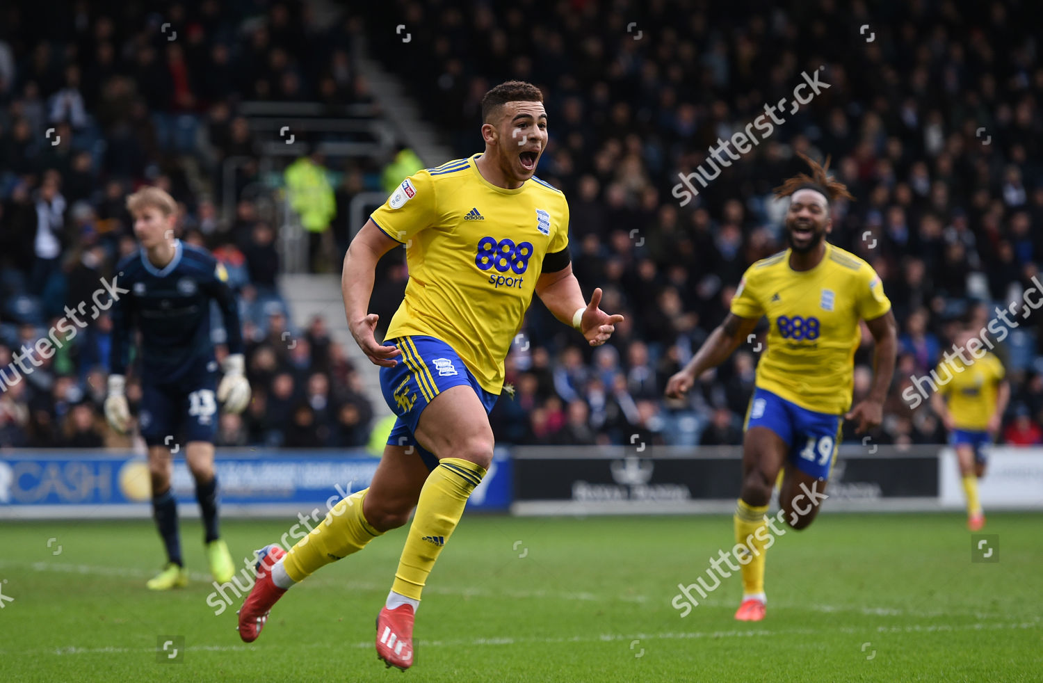 Che Adams Birmingham City Celebrates His Editorial Stock Photo - Stock ...