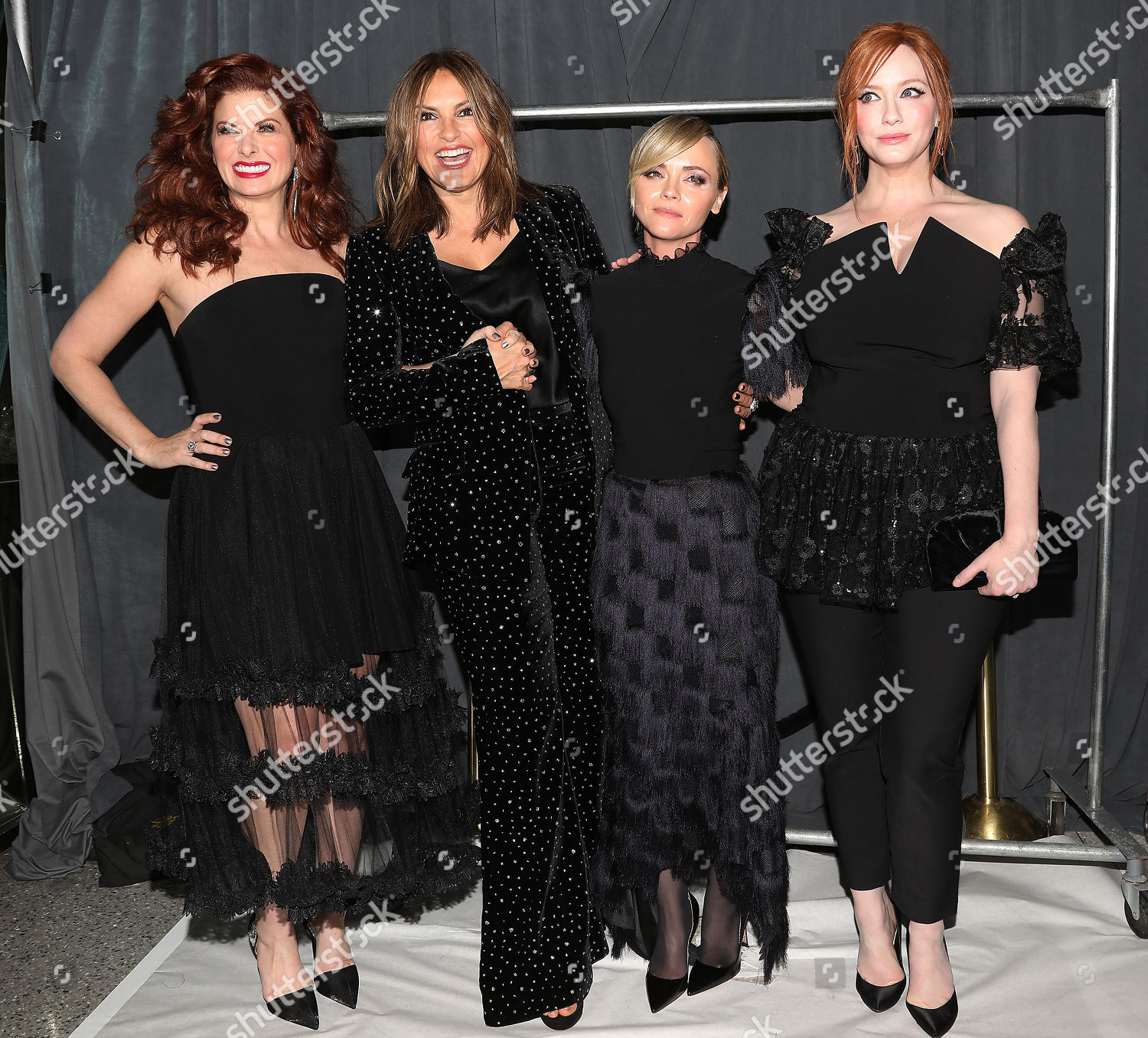 Debra Messing Mariska Hargitay Christina Ricci Editorial Stock Photo ...