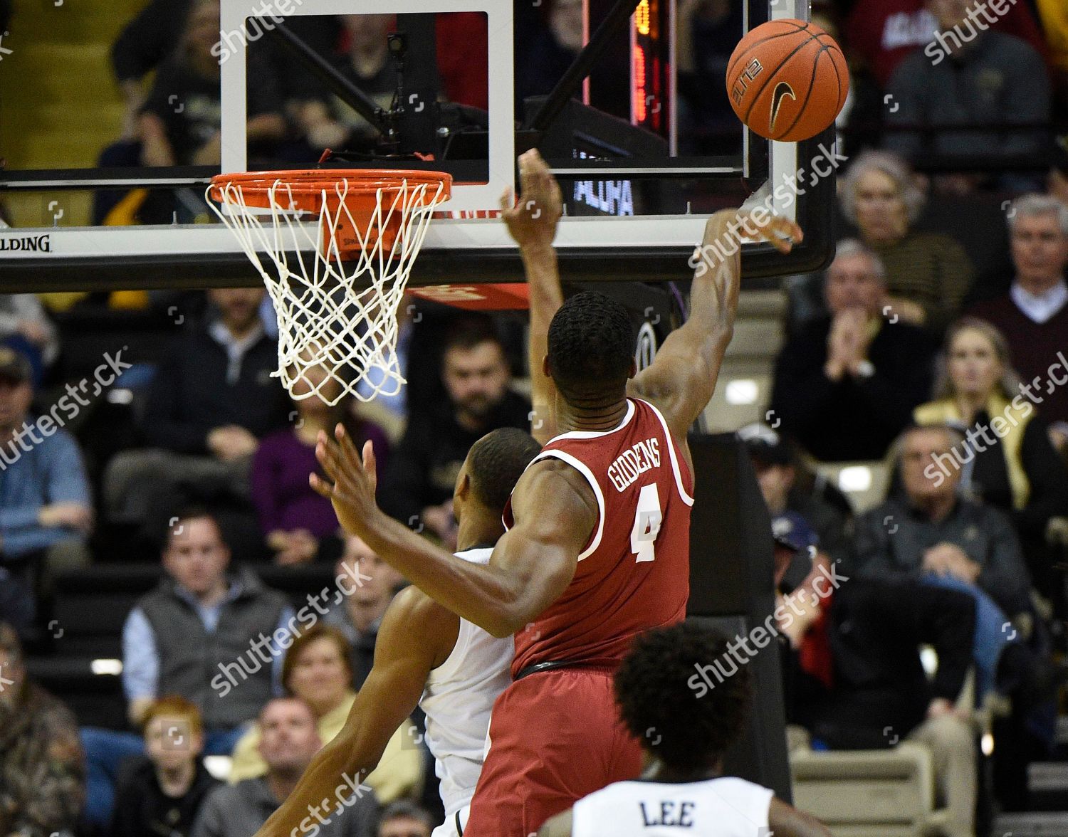 Alabama Crimson Tide Forward Daniel Giddens Editorial Stock Photo ...