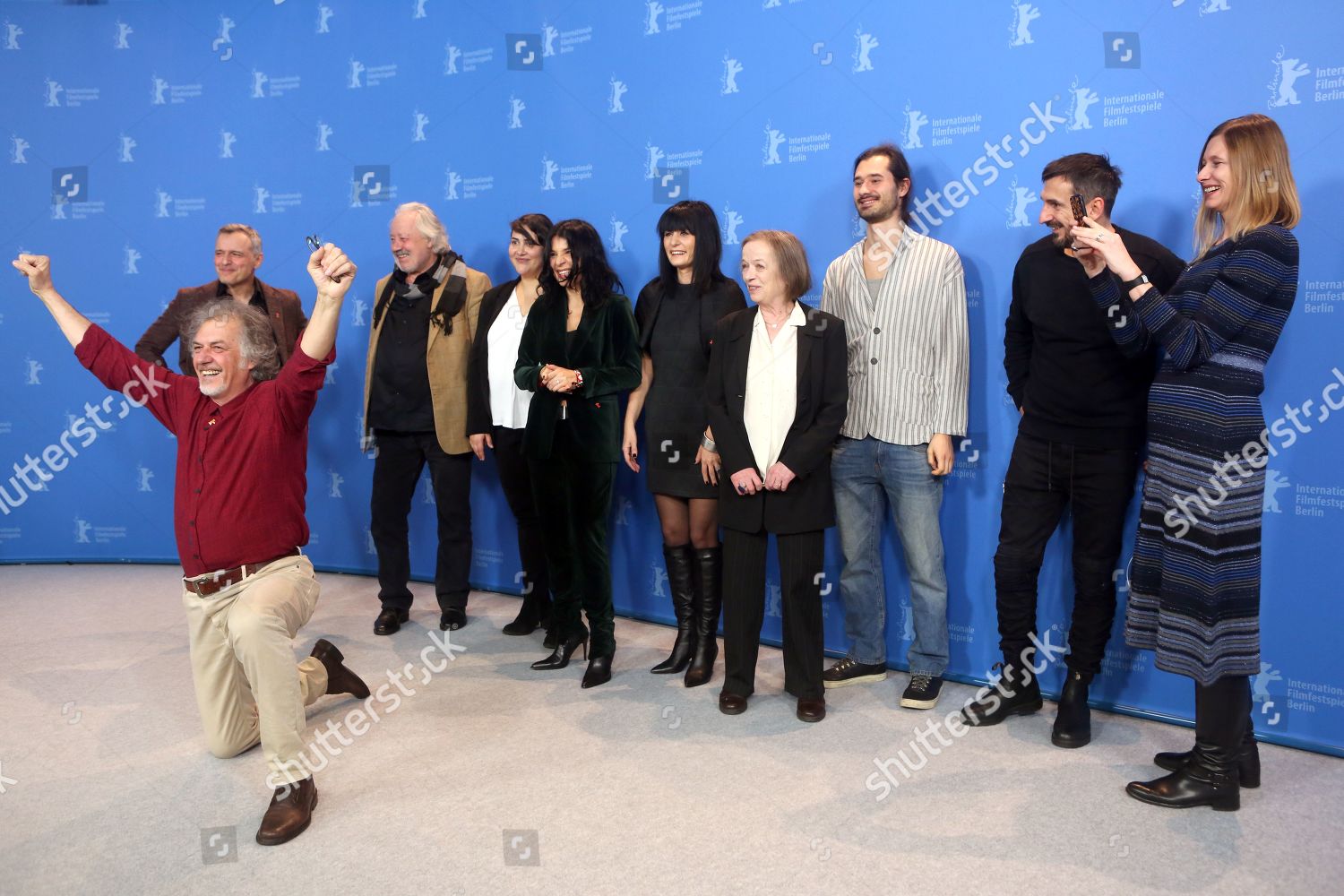 Cast Crew Members Pose During Photocall Editorial Stock Photo - Stock ...