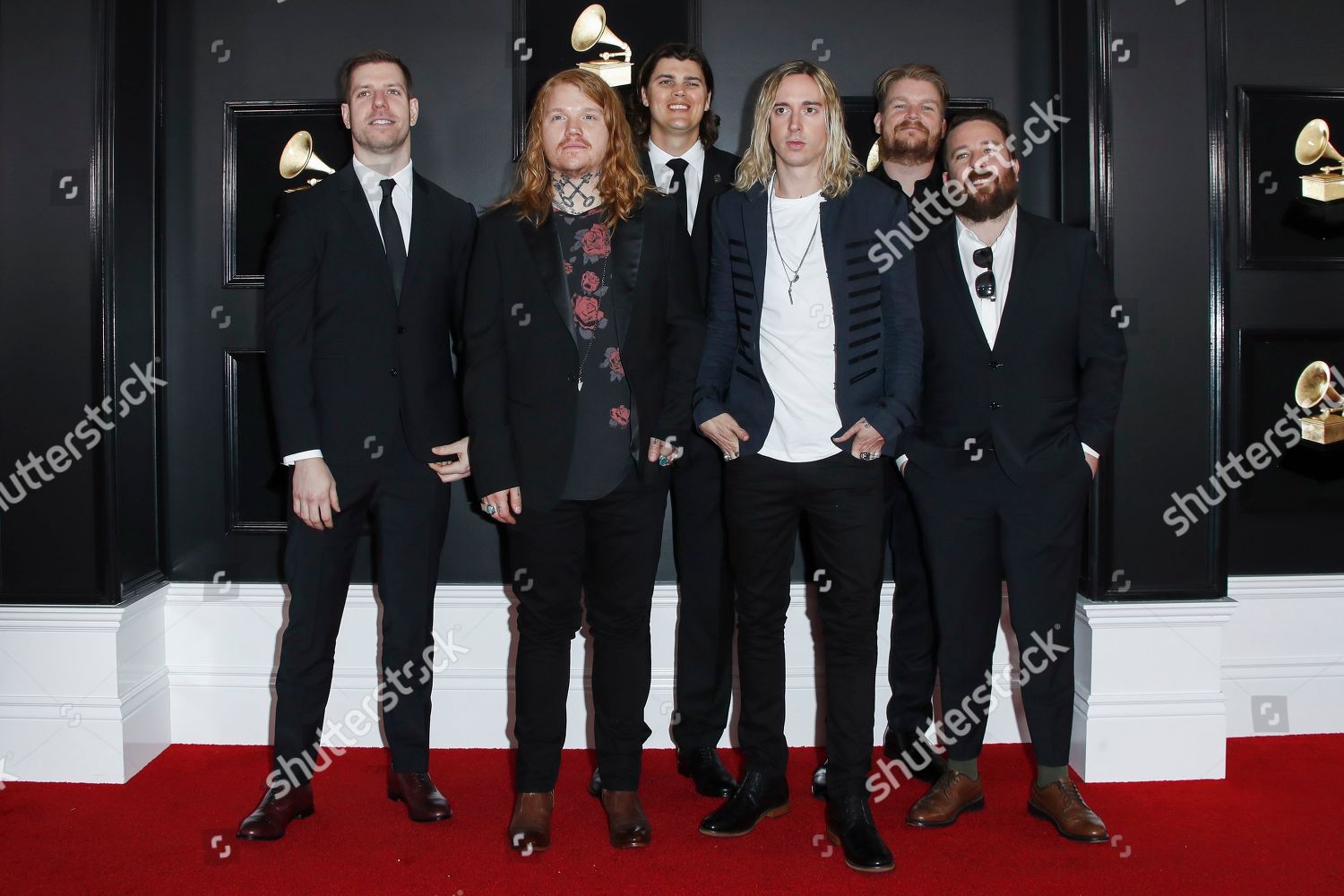 Members Us Band Underoath Arrive 61st Editorial Stock Photo - Stock ...