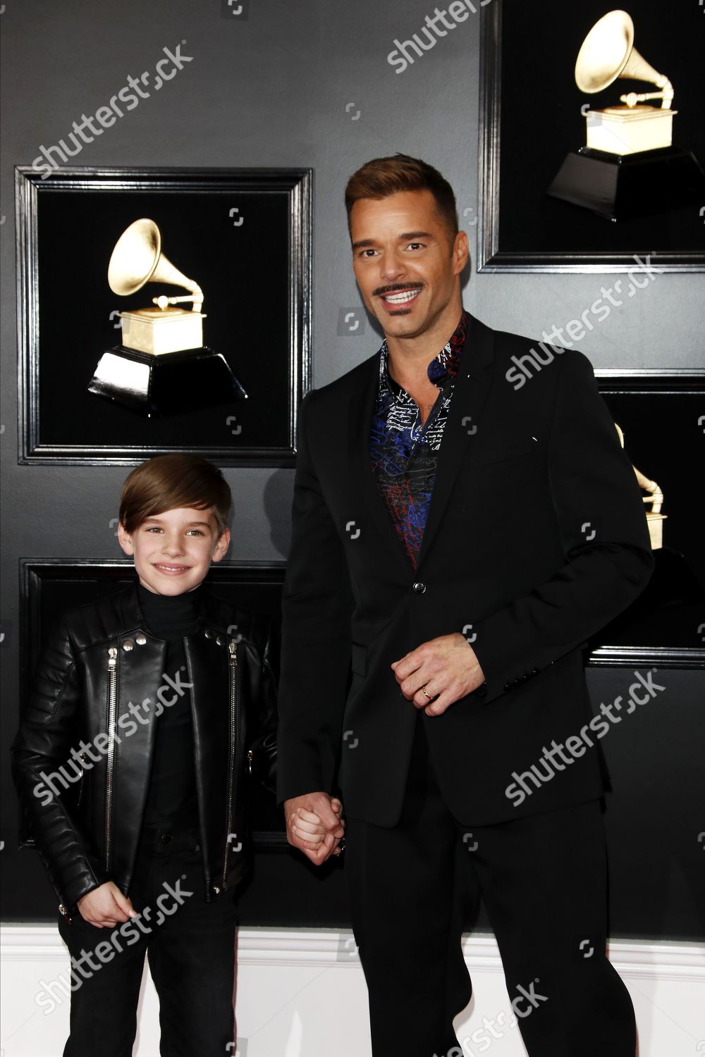 Ricky Martin His Son Matteo Arrive Editorial Stock Photo - Stock Image ...