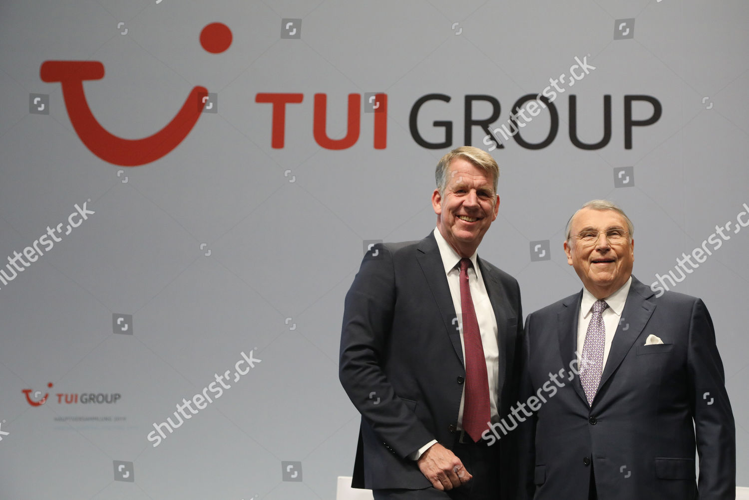 Ceo Tui Friedrich Joussen L Chairman Editorial Stock Photo - Stock ...