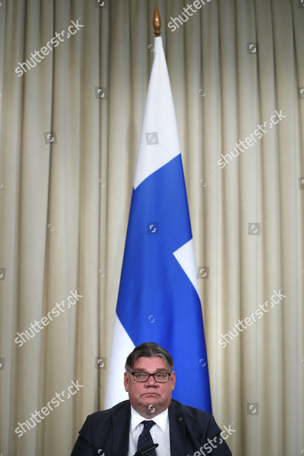 FINNISH FOREIGN MINISTER TIMO SOINI ATTENDS Editorial Stock Photo ...