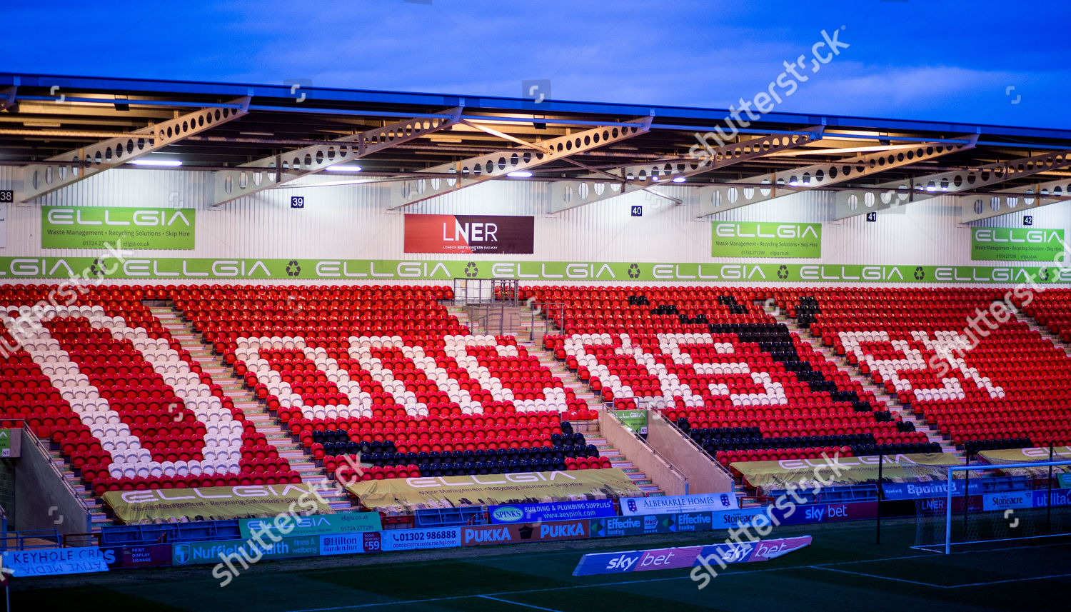 Keepmoat Stadium Doncaster Rover Fc Editorial Stock Photo - Stock Image ...