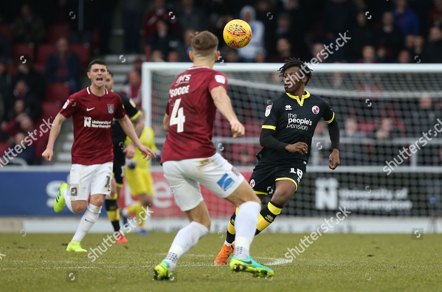 Crawleys David Sesay During Efl League Editorial Stock Photo - Stock ...