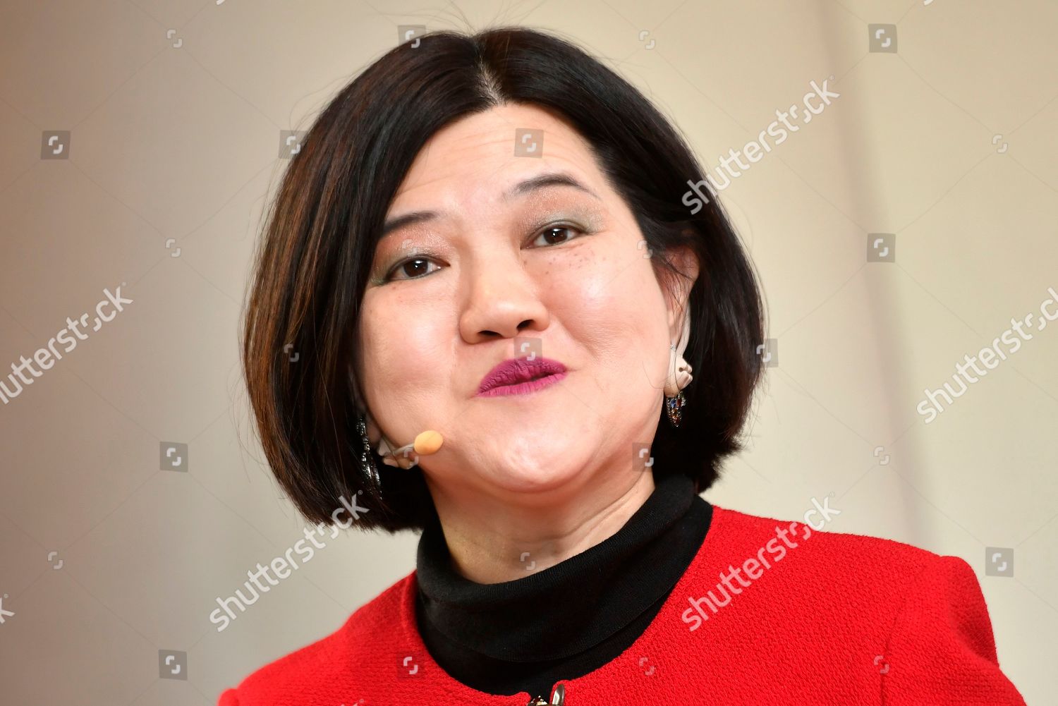 Jill Lee Cfo Sulzer Speaks Press Editorial Stock Photo - Stock Image ...