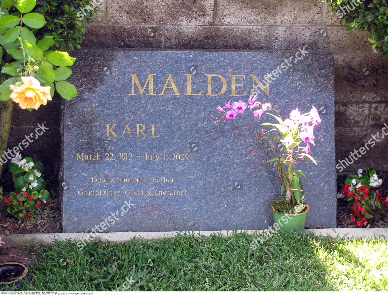 Grave Karl Malden Editorial Stock Photo - Stock Image | Shutterstock