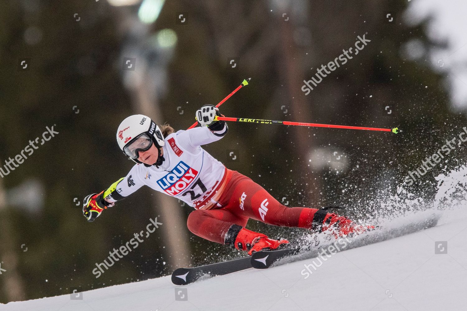 Maryna Gasienica Daniel Poland Action During Editorial Stock Photo - Stock Image | Shutterstock