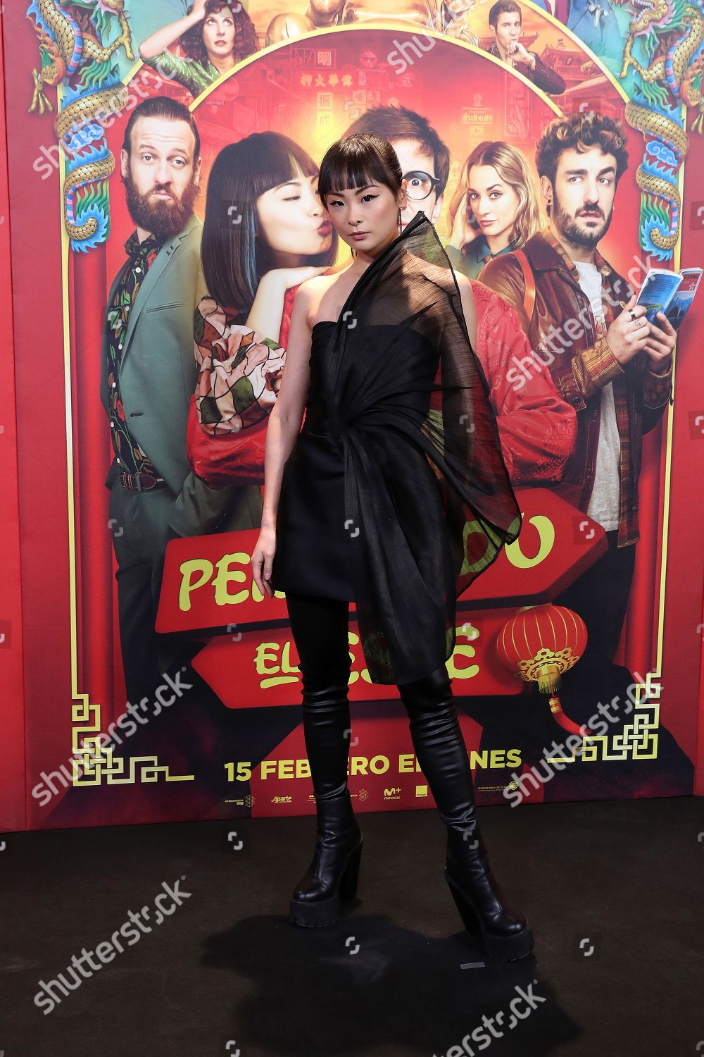 Chinese Actress Chacha Huang Poses Photographers Editorial Stock Photo ...