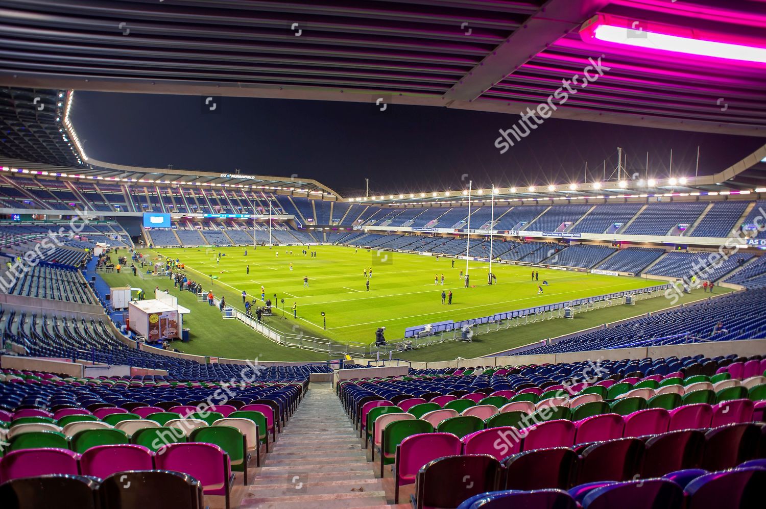 General View Inside Bt Murrayfield Stadium Editorial Stock Photo ...