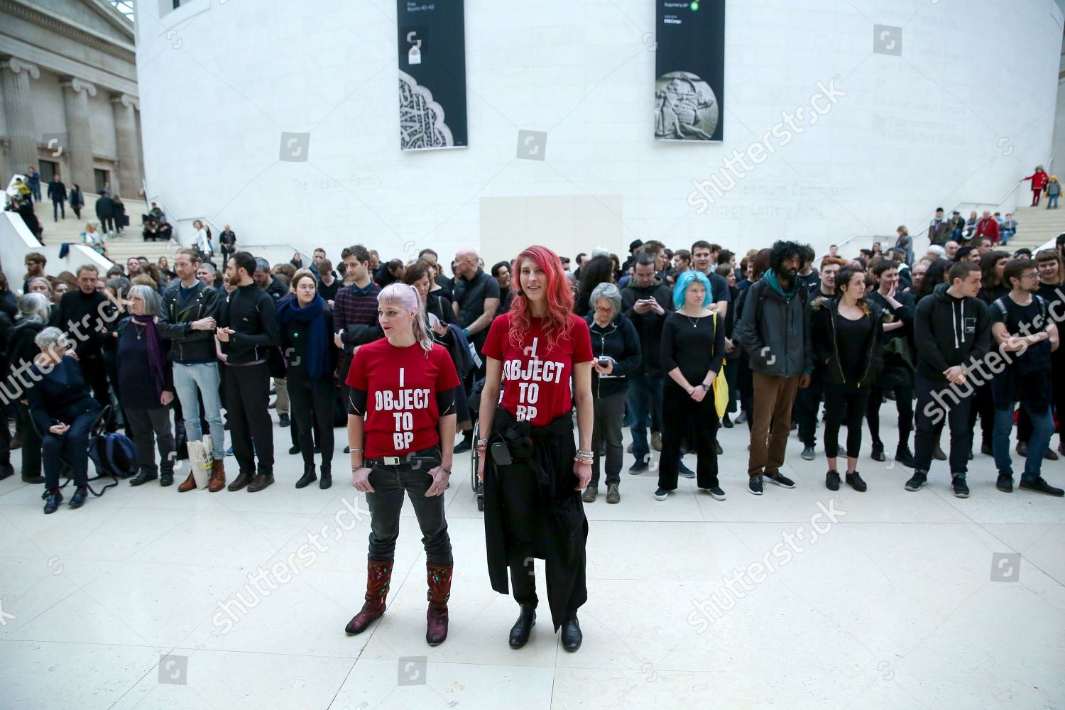 Hundreds Activists Inside British Museum Protest Editorial Stock Photo ...