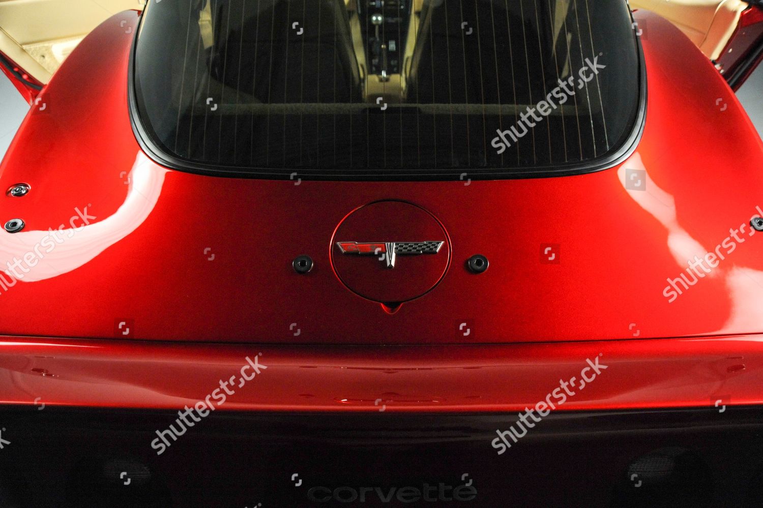 1980 Chevrolet Corvette Candy Apple Red Editorial Stock Photo - Stock ...