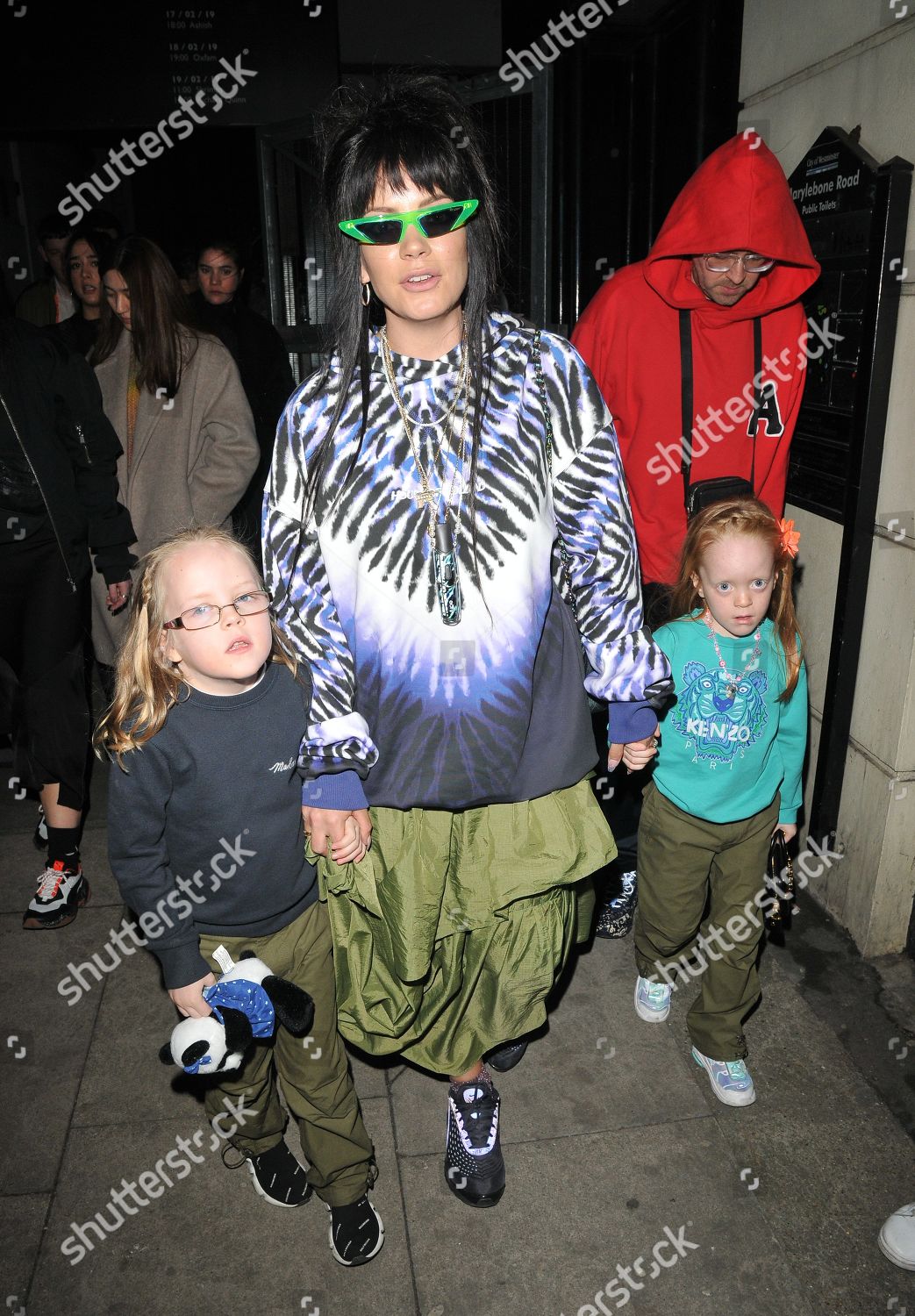 Lily Allen Daughters Ethel Marnie Editorial Stock Photo - Stock Image ...