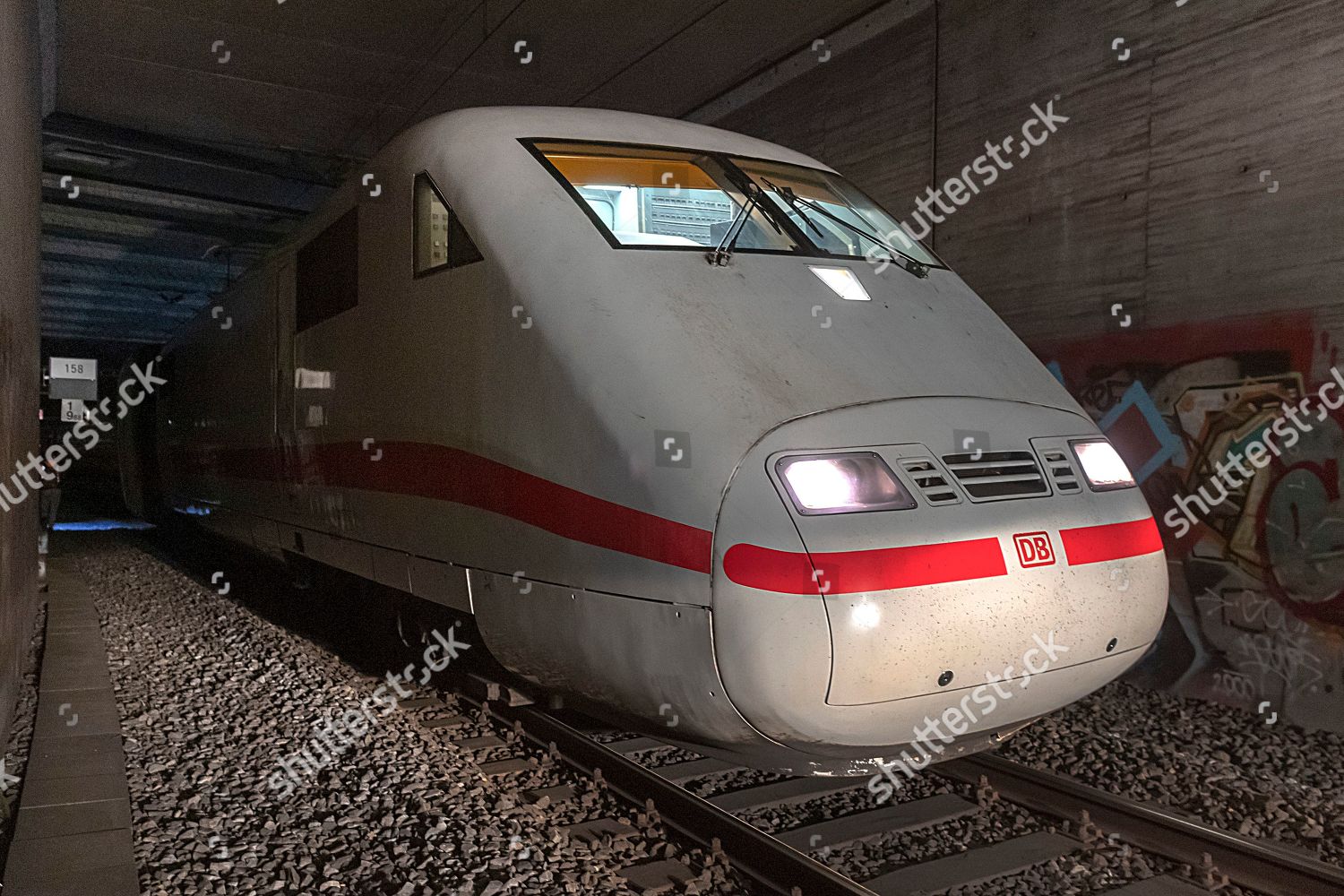 View Derailed Intercity Train Ice Basel Editorial Stock Photo - Stock ...