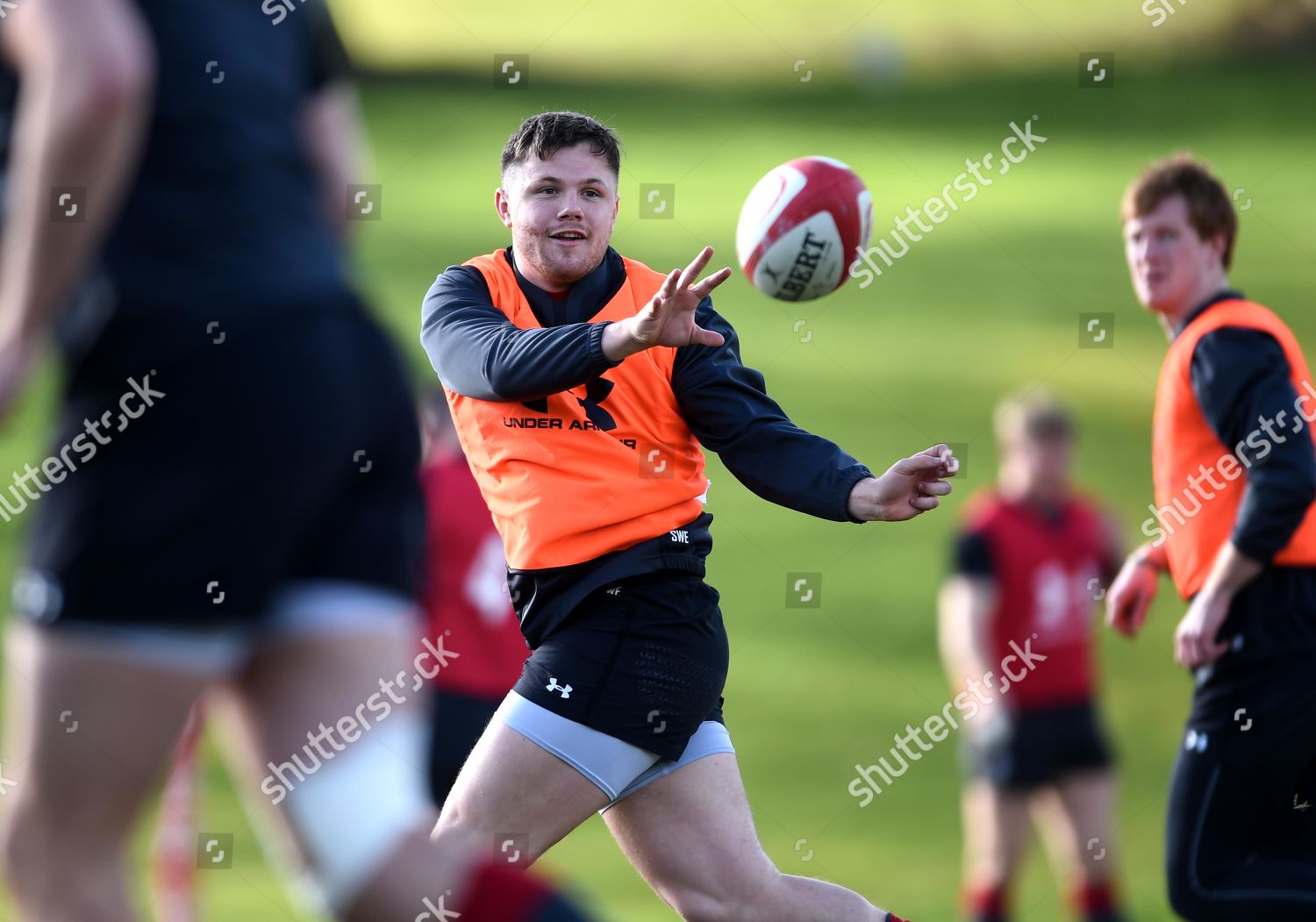 Steff Evans During Training Editorial Stock Photo - Stock Image ...