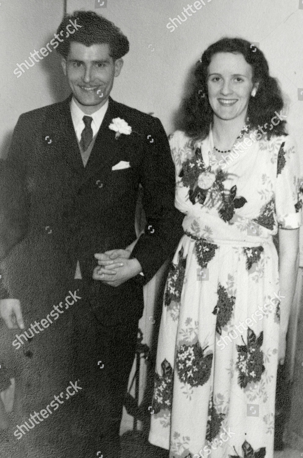 Jean Baxter Husband Peter On Their Editorial Stock Photo - Stock Image ...