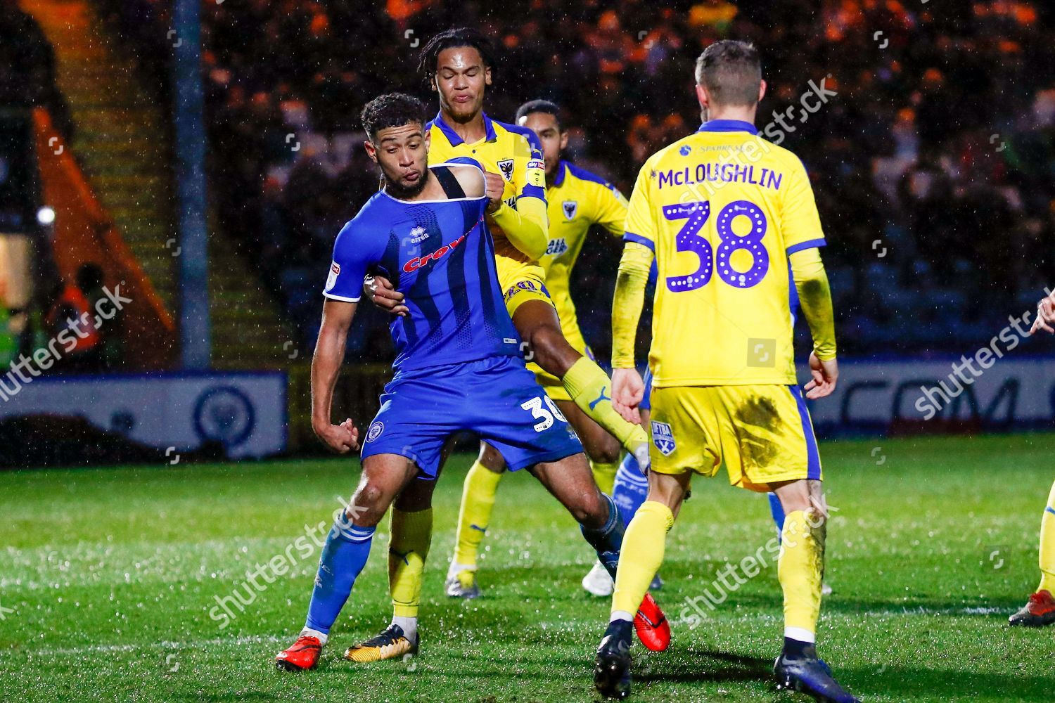 Rochdale Forward Rekeil Pyke 30 On Editorial Stock Photo - Stock Image ...