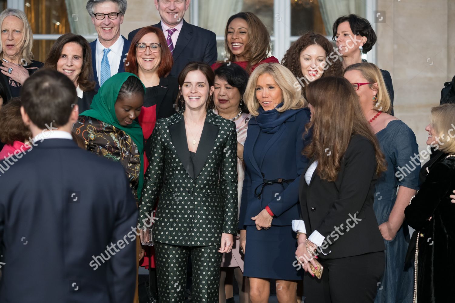 Aissata Lam Emma Watson Brigitte Trogneux Editorial Stock Photo - Stock ...