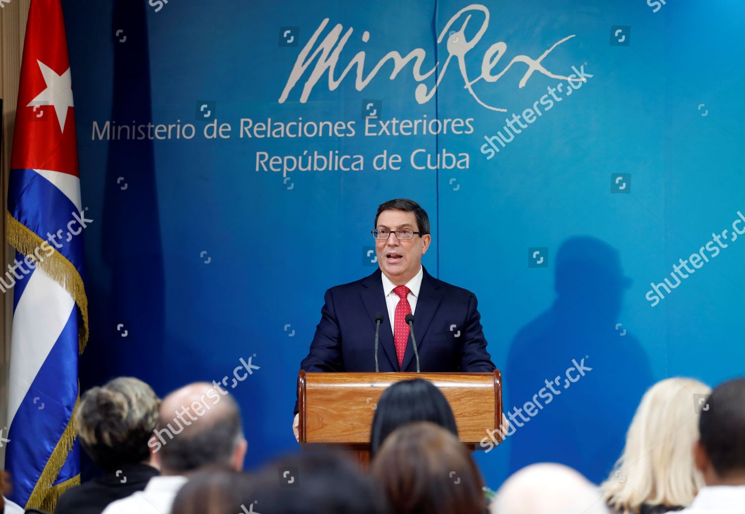 Cuban Foreign Minister Bruno Rodriguez C Editorial Stock Photo - Stock ...