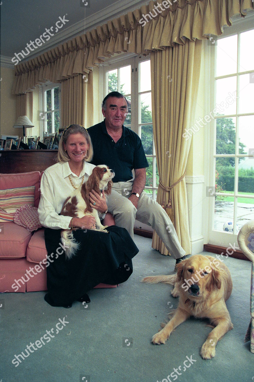 Former Tory Mp Michael Mates Christine Editorial Stock Photo - Stock ...